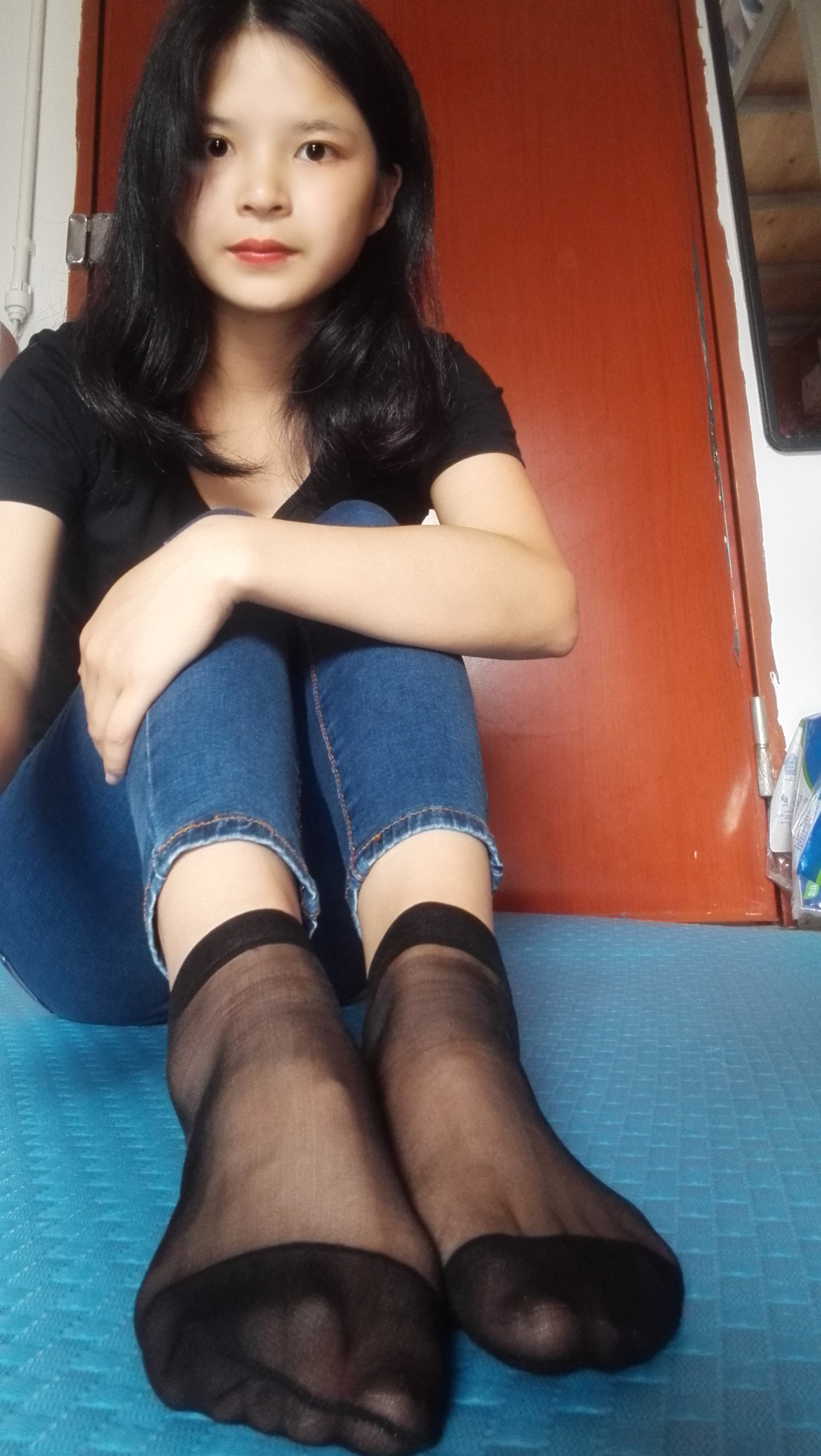 学妹校园寝室短丝系列011期 红萍[71P123M]-六色网