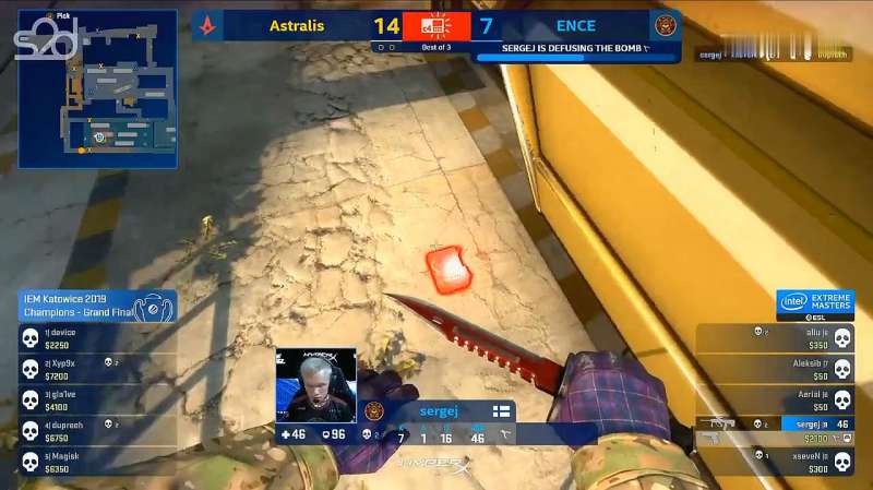 「CSGO」2019年度TOP20选手之13：sergej个人集锦,游戏,射击类,好看视频