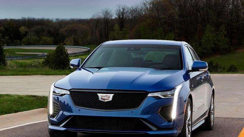 搭2.7T V6引擎，外形运动十足，全新凯迪拉克CT4-V了解一下！,汽车,车展,好看视频