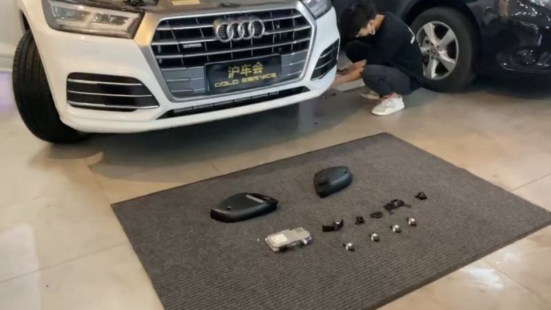 Q5L 360全景 无死角倒车 行车必备,汽车,车评,好看视频