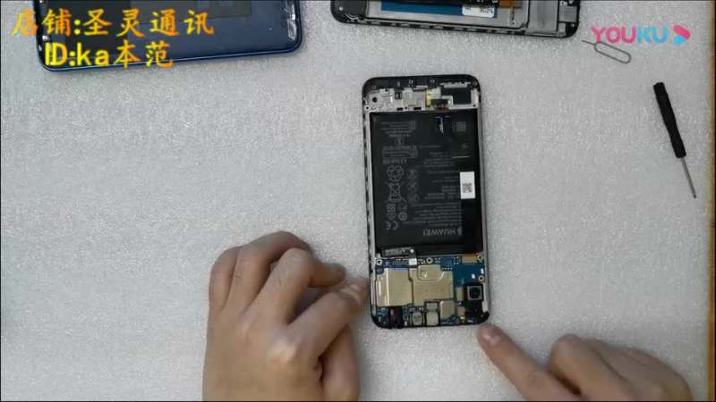 华为畅享9换屏拆机教程DUB-AL00拆装视频畅享9换屏维修教程,科技,数码,好看视频
