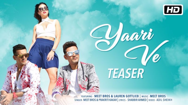 非常好听的印度流行歌曲《Yaari Ve Teaser》,音乐,流行乐,好看视频