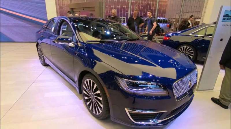 实拍2018款林肯MKZ 2.0H混动版,汽车,玩车,好看视频