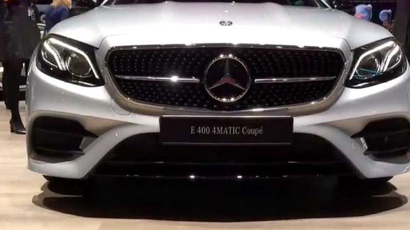 18款奔驰E400来袭，轿跑车身完爆保时捷，动力强悍！,汽车,玩车,好看视频