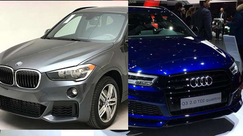 想入手BBA的小型豪华SUV？那就先看看新宝马X1和奥迪Q3的对比,汽车,车展,好看视频