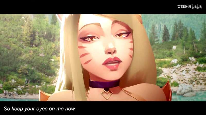 「英雄联盟」POPSTARS - KDA女团最新MV助力英雄联盟S8,游戏,游戏周边,好看视频