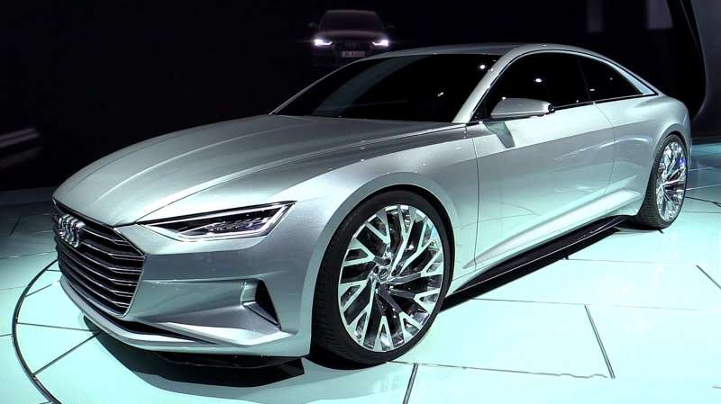 奥迪终于发飙了！新车颜值不输迈巴赫，配4.0T+8AT，看啥宝马7系,汽车,车评,好看视频