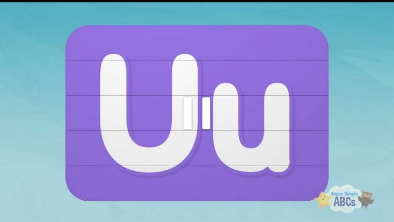 学字母Turn&Learn ABCs-U,亲子,早教,好看视频