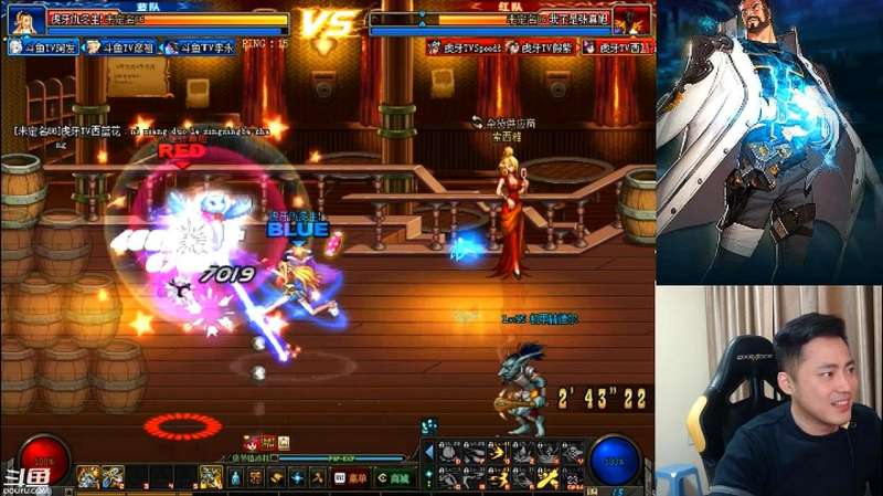 DNF：中韩顶级4v4，本来势均力敌之战，最后却变成了下饭集锦,游戏,RPG游戏,好看视频