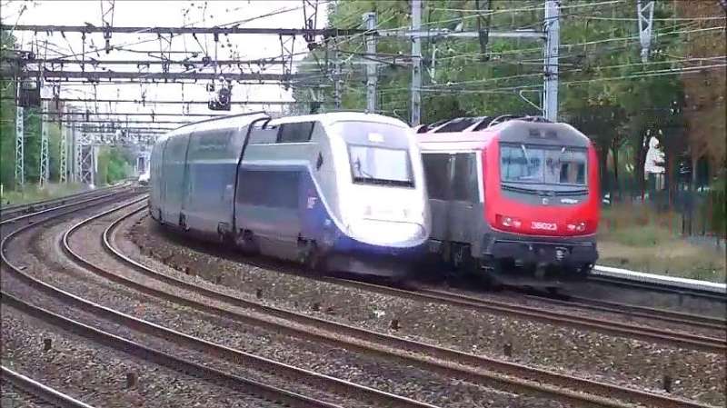 法国TGV高速列车，叫板中国速度！,汽车,汽车周边,好看视频