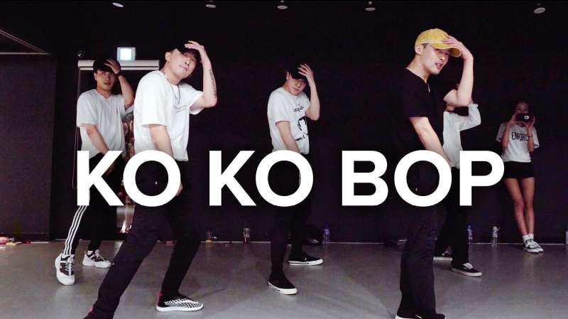 Kasper编舞EXO歌曲《KoKoPop》，SM经典伴舞团悉数帅气出镜,舞蹈,炫酷舞蹈,好看视频