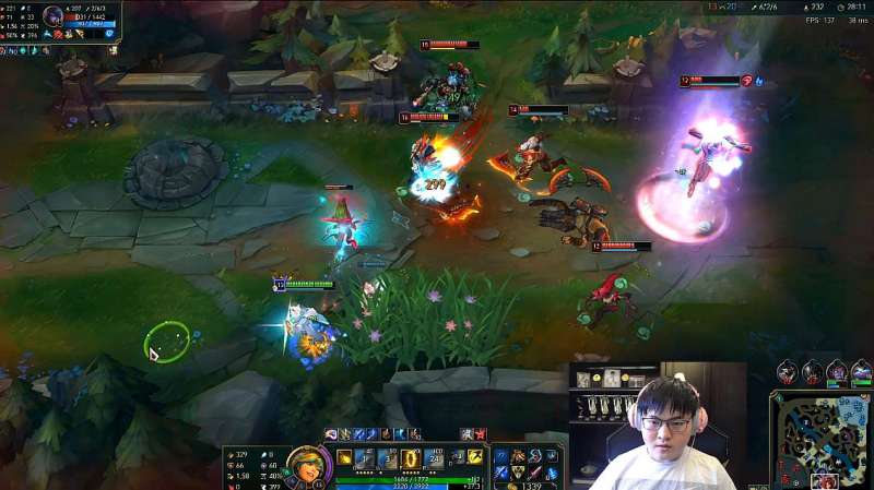 Uzi韩服大师局，EZ极限拉扯一秀五丝毫不怂，乌兹，永远滴神！,游戏,MOBA,好看视频