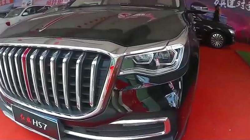 2019款一汽红旗HS7，高颜值国产轿车，真的是亮瞎了我的眼,汽车,车评,好看视频
