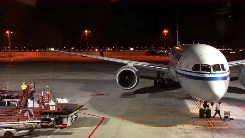 飞行报告，国航超级经济舱CA970新加坡-北京，俯瞰北京美景,旅游,旅途风光,好看视频