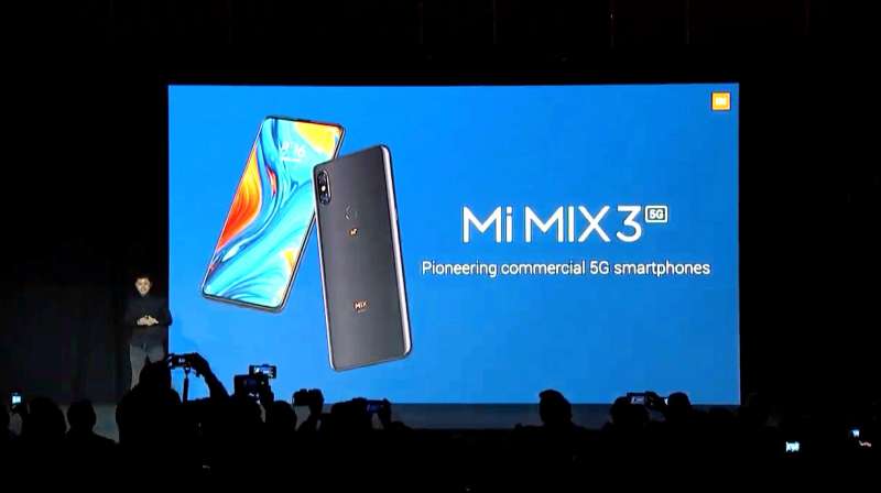 5G版小米MIX3正式发布，高通骁龙855+5G基带,科技,数码,好看视频