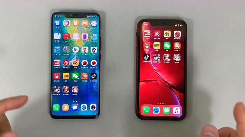 华为Mate20 Pro对比iPhone XR：哪个手机反应更快呢？,科技,数码,好看视频