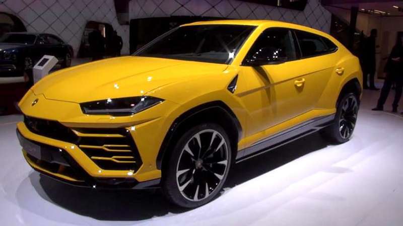 兰博基尼超级suv-Urus，4.0T 3.6秒破百地表最快的suv,汽车,车展,好看视频
