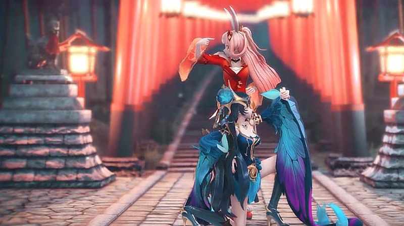 王者荣耀mmd：想欣赏貂蝉和公孙离的舞姿吗？舞蹈二次元舞蹈好看视频
