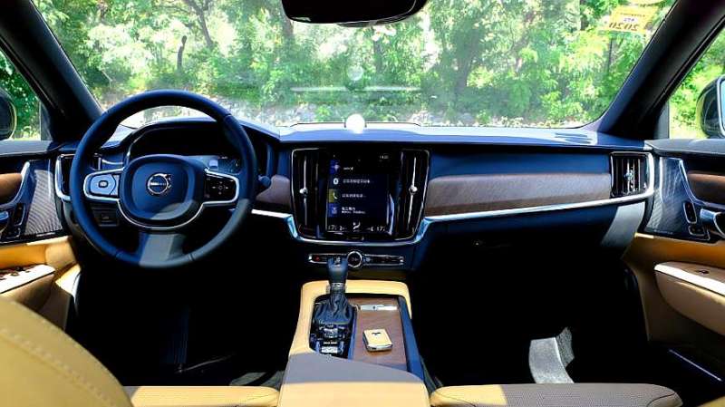 全新沃尔沃S90内饰讲解，配置丰富赶超BBA,汽车,车评,好看视频