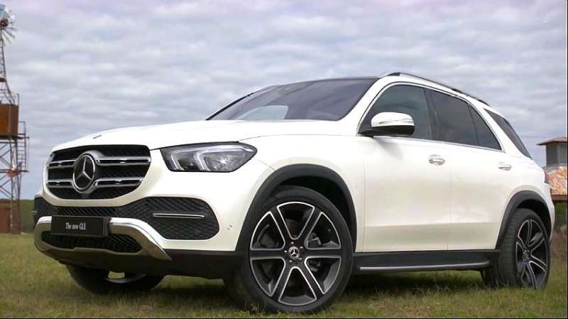 2019款奔驰GLE400实车展示，看到外观和内饰果断放弃奥迪Q7！,汽车,车展,好看视频