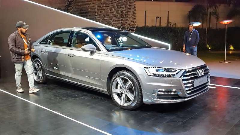 2020款奥迪A8L车展惊艳亮相，外观内饰全面升级，简直不要太心动,汽车,车展,好看视频