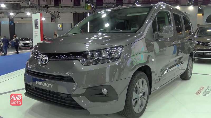 丰田全新商务MPV!19款丰田Proace City霸气登场，外观及内饰赏鉴,汽车,车展,好看视频