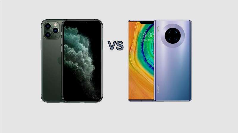 iPhone11 Pro对比华为Mate30Pro，看看谁更快,科技,数码,好看视频