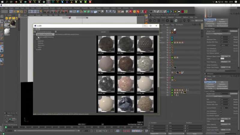 C4D OC渲染器材质安装方法Cinema 4D Octane Materials，orbx文件加载,教育,兴趣学习,好看视频
