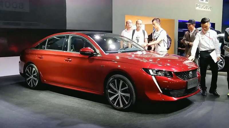 2018广州车展：标致508L取消无边框车门，加长了后腿部空间,汽车,车展,好看视频