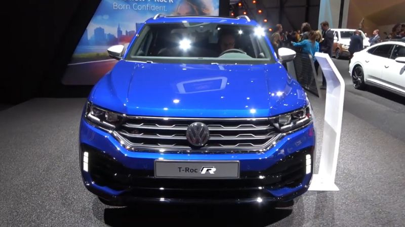 全新紧凑型SUV，2019款大众T-Roc探歌亮相车展，售价14万起,汽车,车展,好看视频