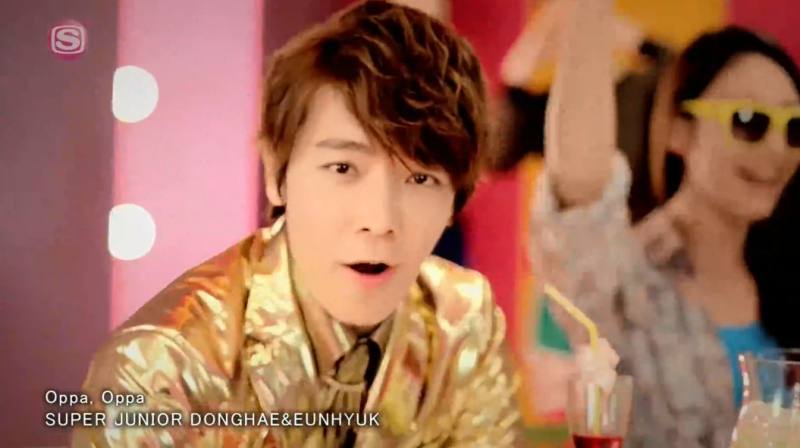 Super Junior D&E《Oppa,Oppa》MV，赫海这首歌的气氛实在太欢乐,音乐,流行乐,好看视频