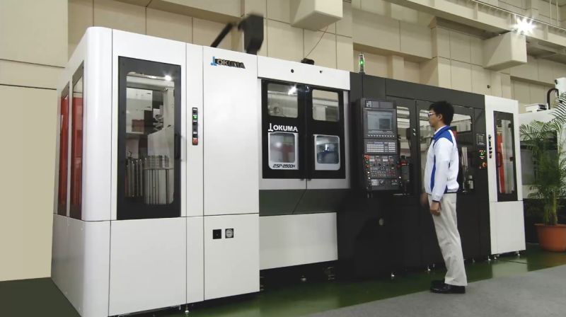 日本大隈推出全新2SP-2500H双主轴机床,科技,机械,好看视频
