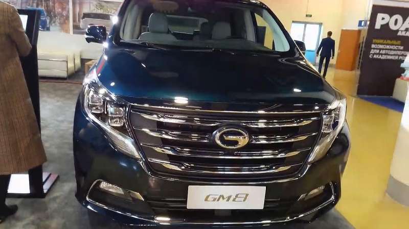 车展实拍2019款传祺GM8，看到外观和内饰，果断放弃本田奥德赛,汽车,车展,好看视频
