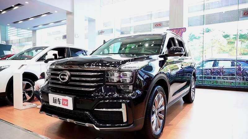 252匹+6AT，“自主汉兰达”传祺GS8中期改款值得买？,汽车,车评,好看视频