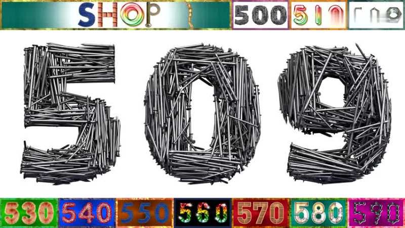 Numbers 1 to 1000 in 100 Fonts 英语数字 1-1000 儿童少儿早教英语数学启蒙教育,母婴育儿,早期教育,好看视频