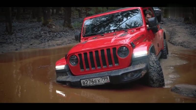 2019Jeep牧马人涉水越野！,汽车,玩车,好看视频