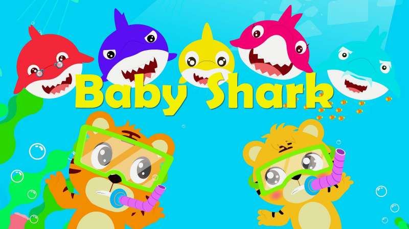 贝乐虎教你唱英文儿歌之《Baby Shark》,亲子,早教,好看视频