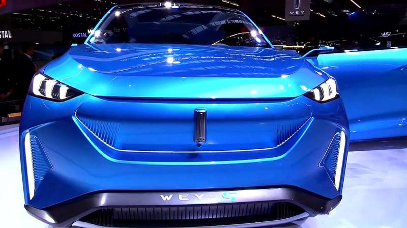 国产高颜值SUV，实拍2020款长城Wey-S，简直太帅气了！,汽车,车展,好看视频