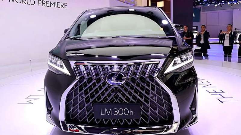 2019款雷克萨斯LM300h到货，看到这霸气颜值，给个不买的理由！,汽车,车展,好看视频