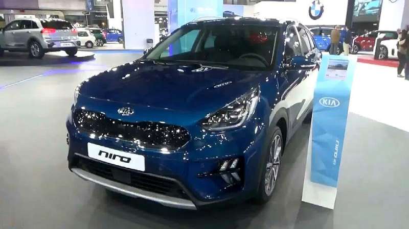 2019款起亚Niro HEV实拍，看到这帅气颜值，买不买做个参考！,汽车,车展,好看视频