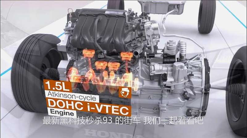 热效率45%，1.5L动力媲美1.5T，本田最新黑科技秒杀93%街车！,汽车,车评,好看视频