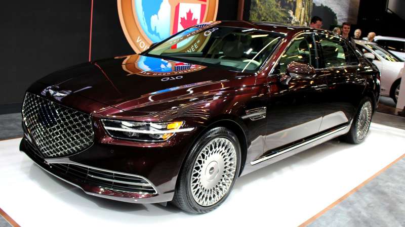 韩国“宾利”国内首发！钻石前脸，内饰豪华，3.3T+8AT为主力！,汽车,车评,好看视频