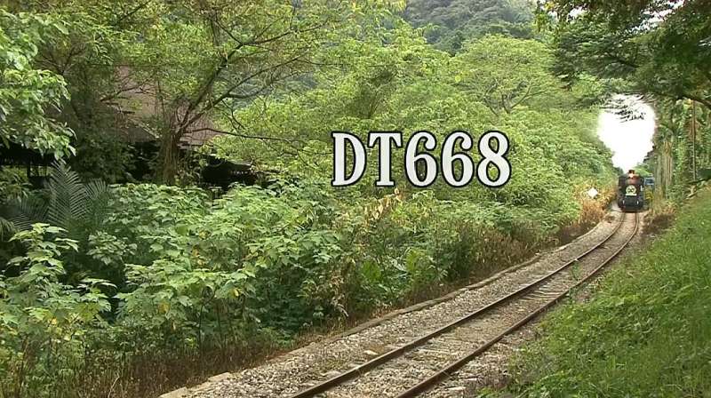 DT668蒸汽火车，从树林中开过来，仿佛是从上个时代开出来,汽车,汽车周边,好看视频