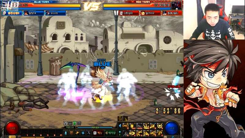 DNF：金泰焕大魔王的称号不是白叫的，韩服顶级4v4差点又AK了,游戏,角色扮演类,好看视频