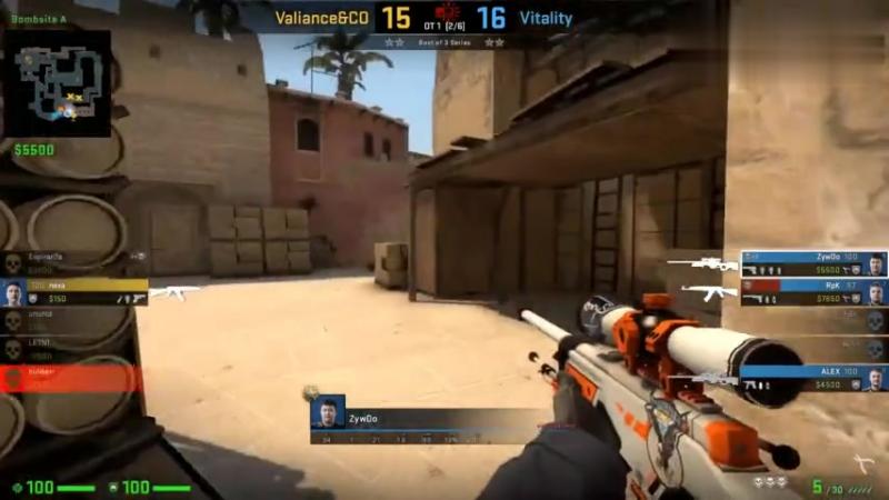 CSGO精彩视频：法国天才少年ZywOo欧洲minor精彩击杀集锦,游戏,射击类,好看视频