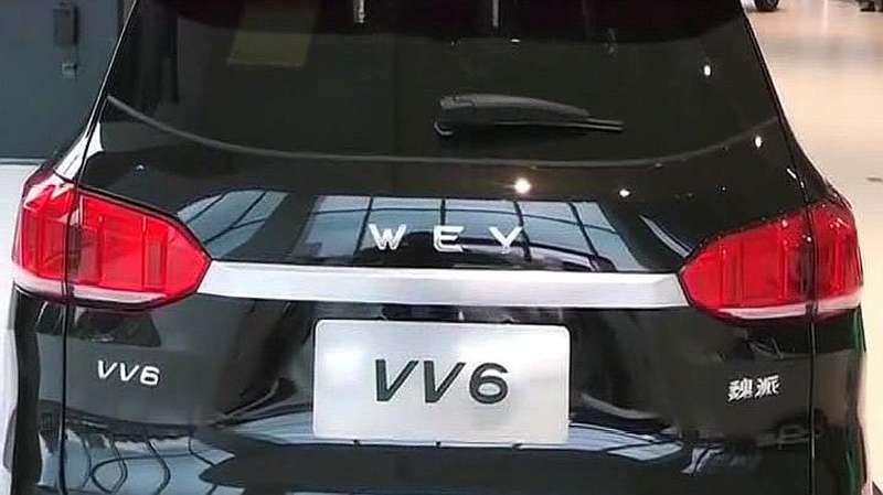 长城魏派VV6，造型霸气，定位中型豪华SUV，空间宽敞，适合家用,汽车,车评,好看视频