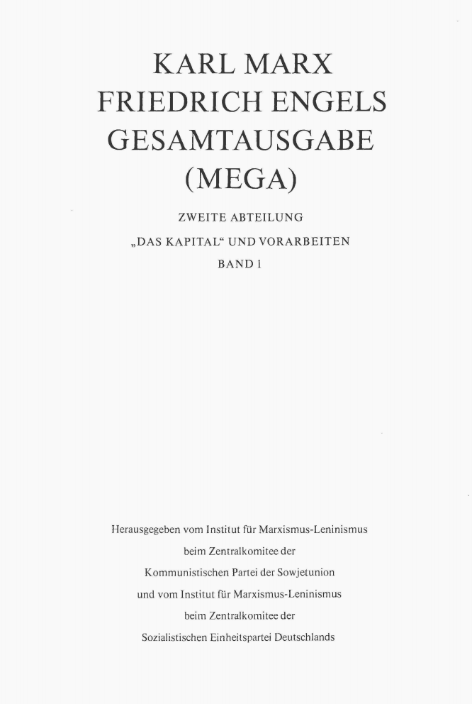 MEGA2（《马克思恩格斯全集》历史考证版）出版概况