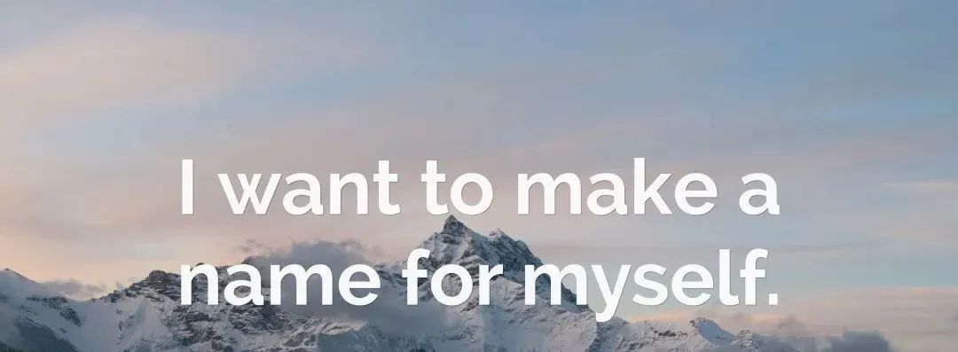 「make one's name」跟“某人的名字”有关系吗？