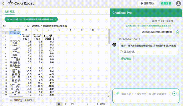 ChatExcel Pro教程，3分钟学会用AI Excel解决所有表格问题