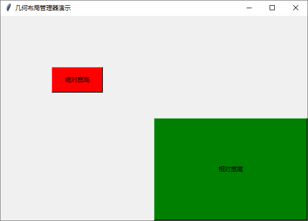 Python Gui编程：tkinter初学者入门指南——几何布局管理器place